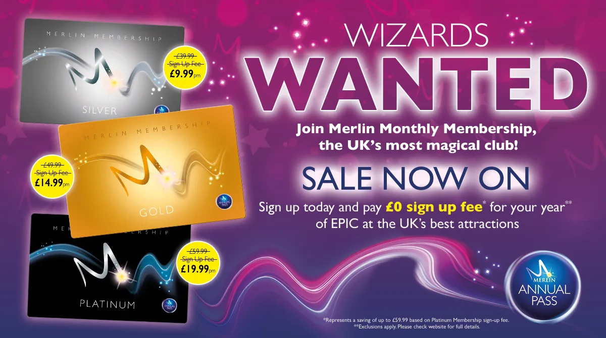 Wizards Wanted Merlin Membership Sale